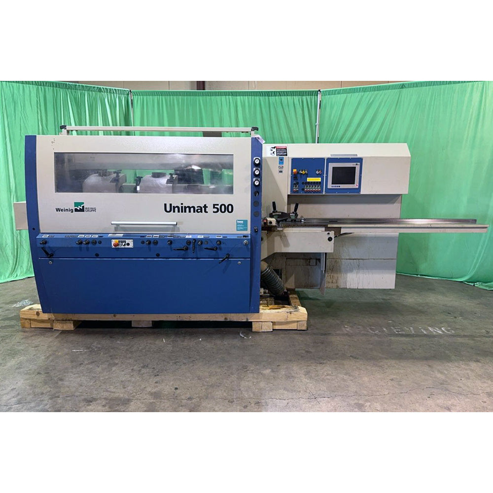 Used 2004 Weinig Unimat 500 6-Head Moulder – Highland Automation